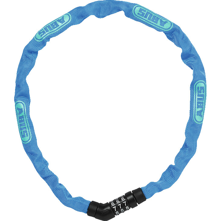 Abus STEEL-O-CHAIN Anti-theft Bike Chain 4804C/75 Blue For Sale Online ...
