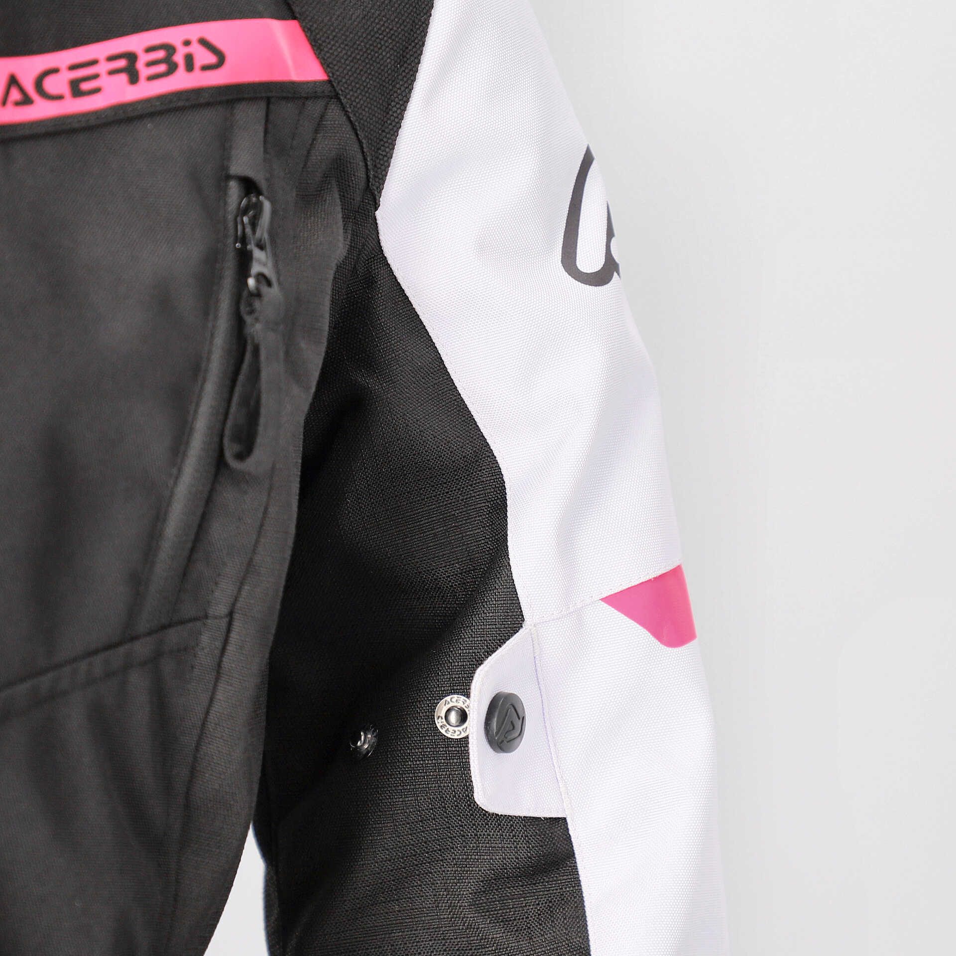 Acerbis CE X-STREET LADY Women's Motorcycle Jacket Black Pink For Sale ...