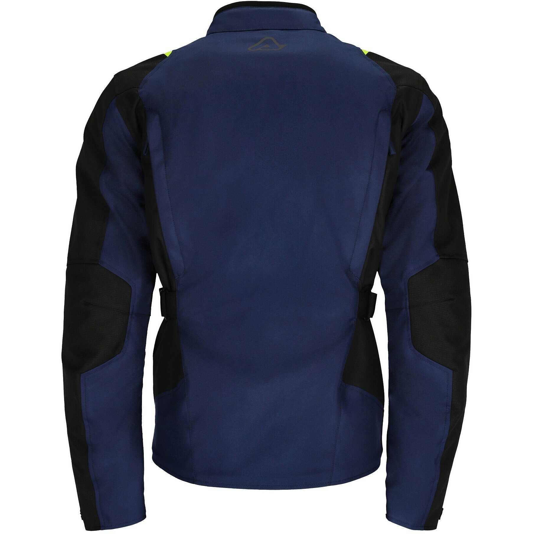 ACERBIS CE X-TRAVEL Technical Motorcycle Jacket Blue Yellow For Sale ...