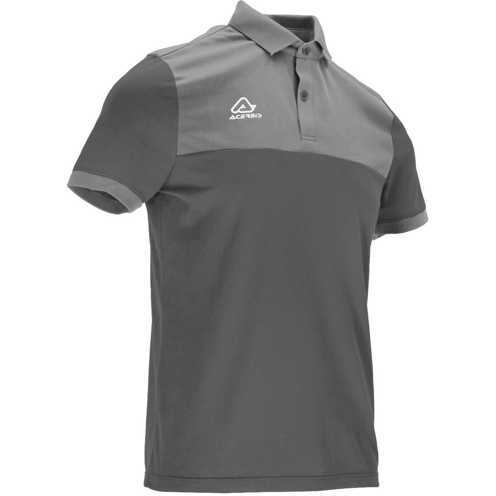 Acerbis Harpaston Grey Polo Shirt For Sale Online - Outletmoto.eu
