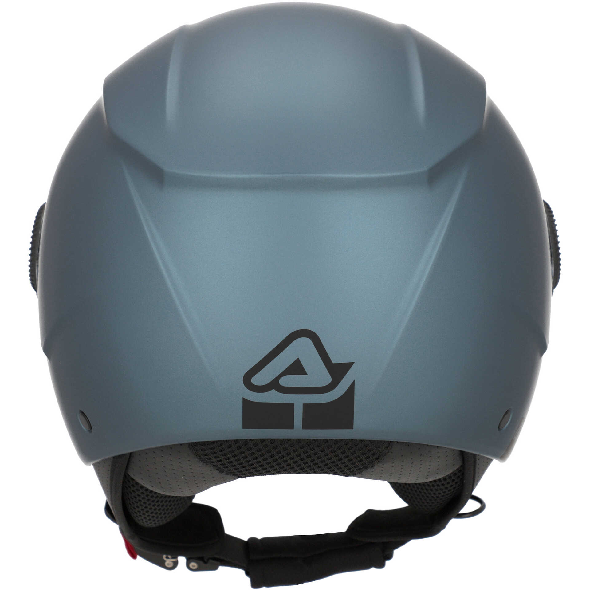 Acerbis Jet Motorcycle Helmet With Visor Brezza Metallic Dark Blue For ...
