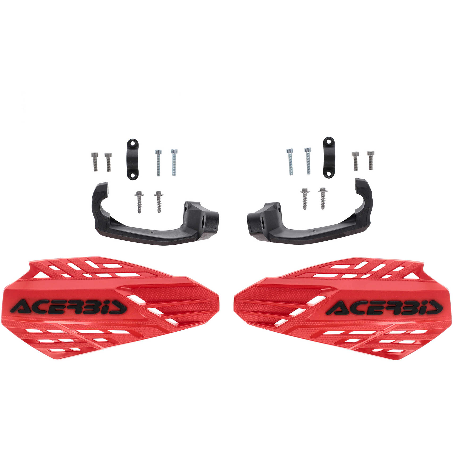 Acerbis LINEAR VENTED Cross Enduro Handguards Red Black For Sale Online ...