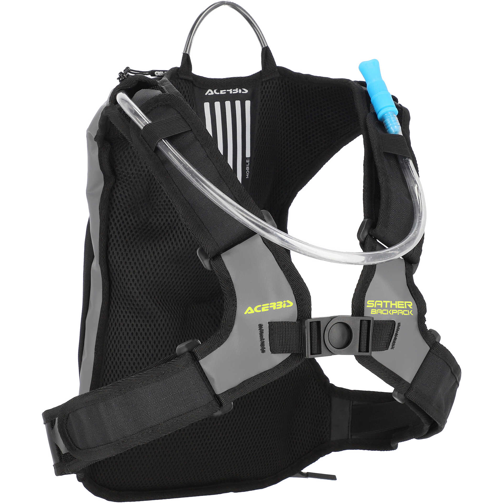 Acerbis Sather Logo Motorcycle Backpack Black Yellow For Sale Online ...