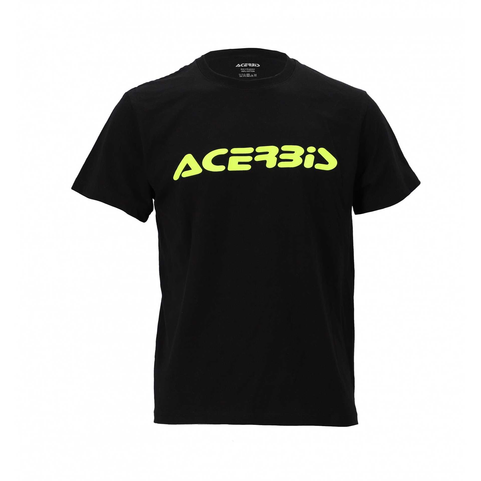 Acerbis T LOGO T-Shirt Black For Sale Online - Outletmoto.eu