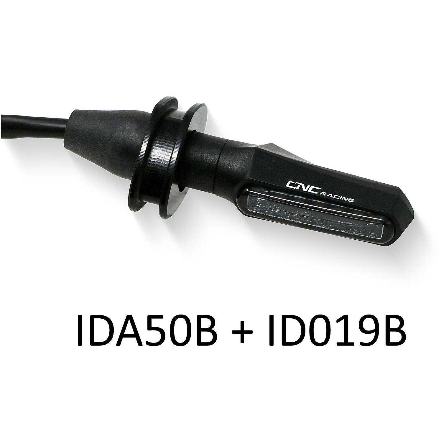 Adapters for original CNC Racing IDA50 license plate holder Black For ...