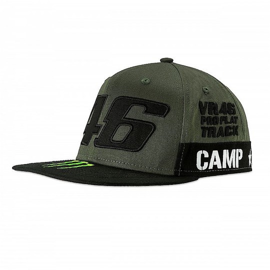 Adjustable Cap Vr46 Monster Collection Monster Camp Military Green For ...