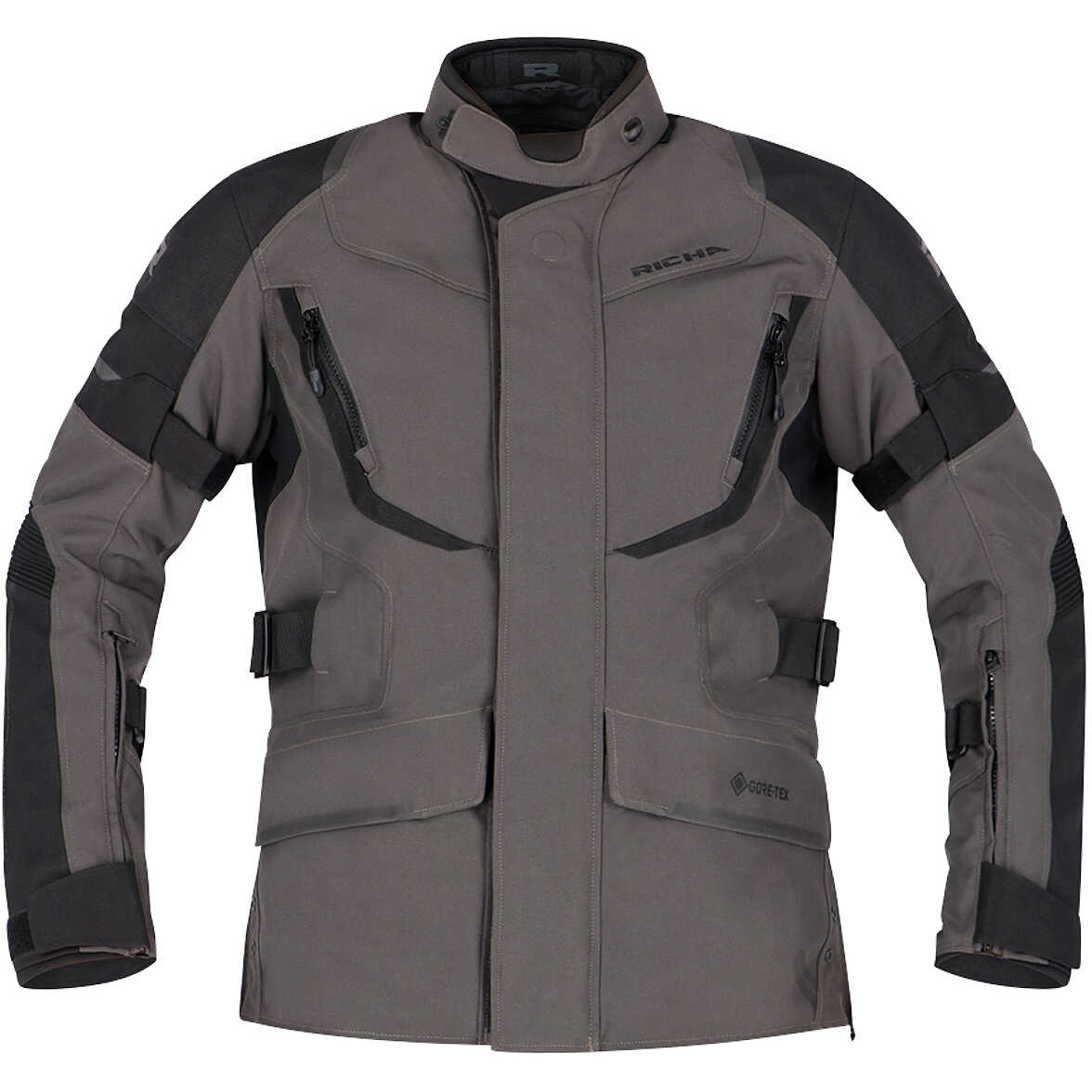 Adventure Richa CYCLONE 2 GTX LADY Women's Motorcycle Jacket Black Grey ...
