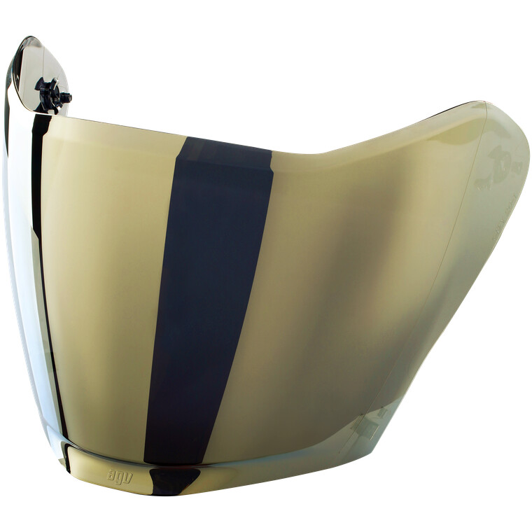 AGV CITY 20-1 PLK Iridium Gold Visor For IRIDES Helmet (SIZE XS-SM) For ...