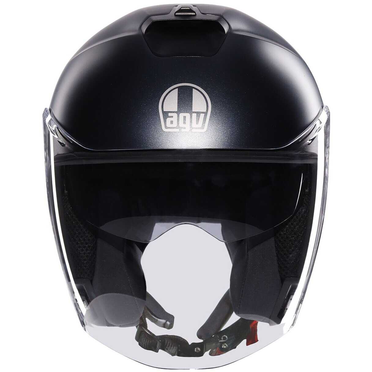 AGV IRIDES MONO Jet Motorcycle Helmet Matt Slate Grey For Sale Online ...