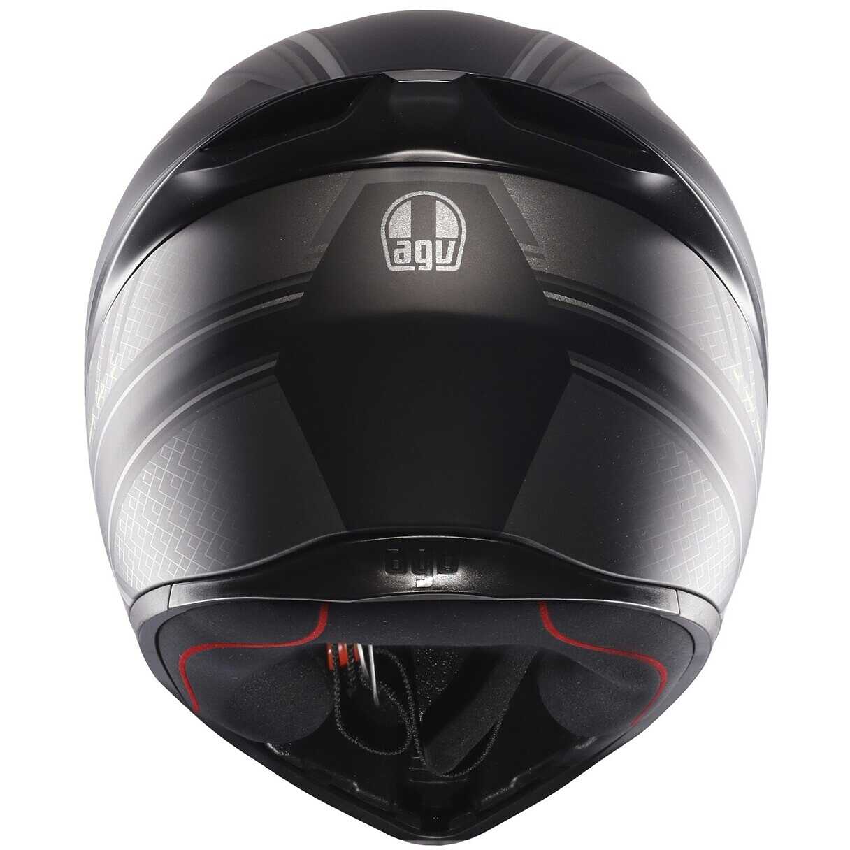 AGV K1 S SLING Full Face Motorcycle Helmet Matt Black Grey For Sale ...