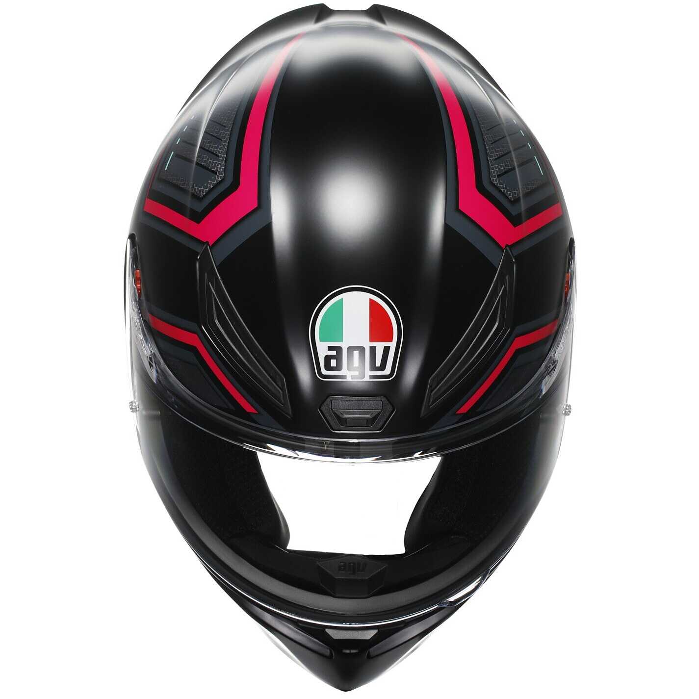 AGV K1 S SLING Full Face Motorcycle Helmet Matte Black Pink For Sale ...