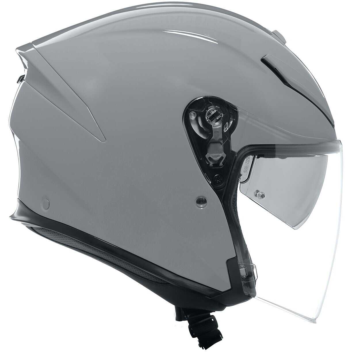 AGV K5 JET EVO MONO NARDO Grey Jet Motorcycle Helmet For Sale Online ...