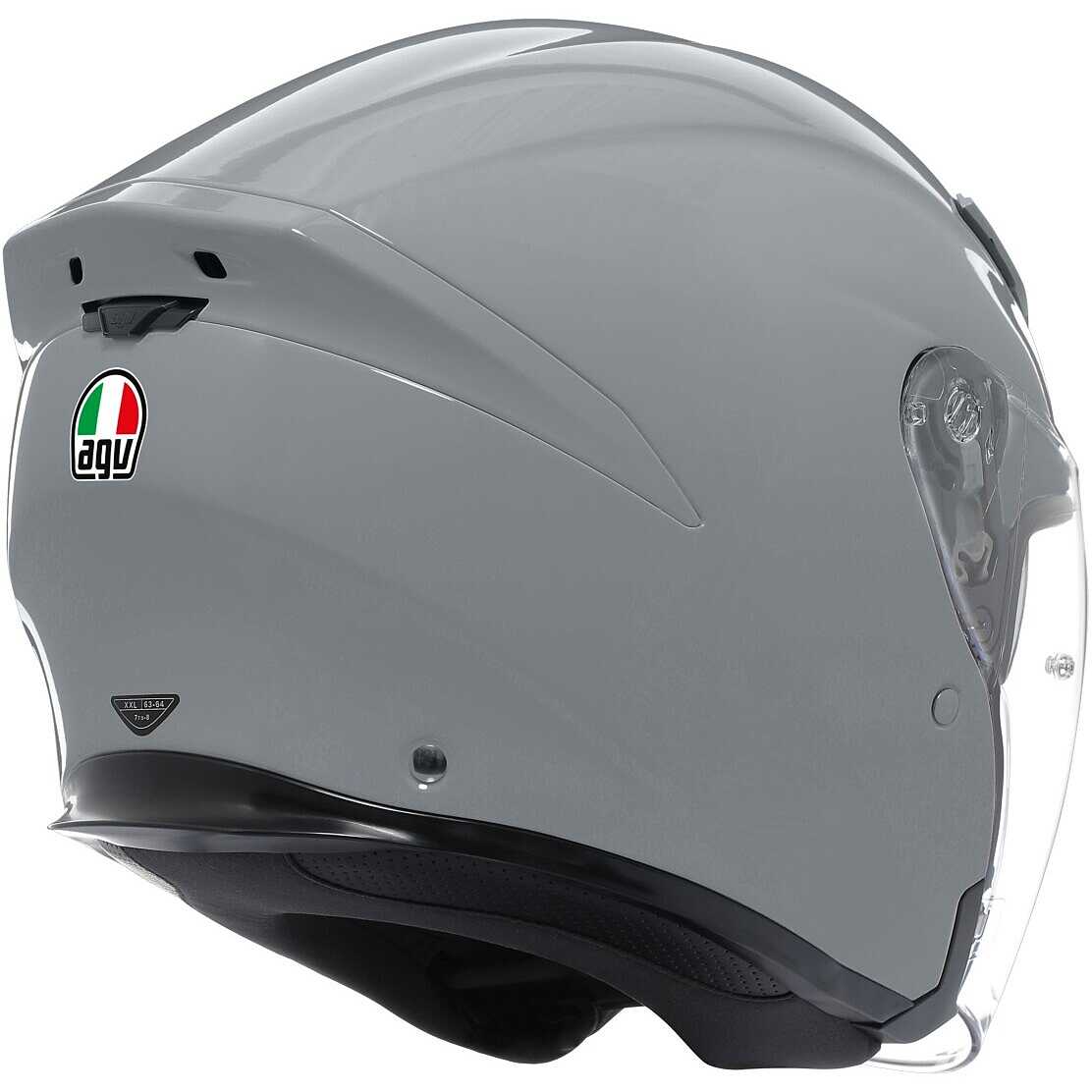 AGV K5 JET EVO MONO NARDO Grey Jet Motorcycle Helmet For Sale Online ...