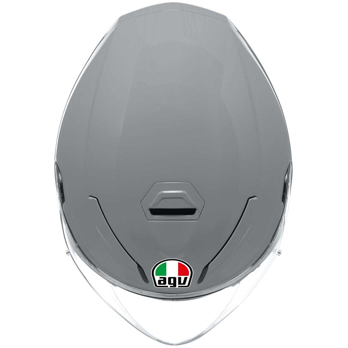 AGV K5 JET EVO MONO NARDO Grey Jet Motorcycle Helmet For Sale Online ...