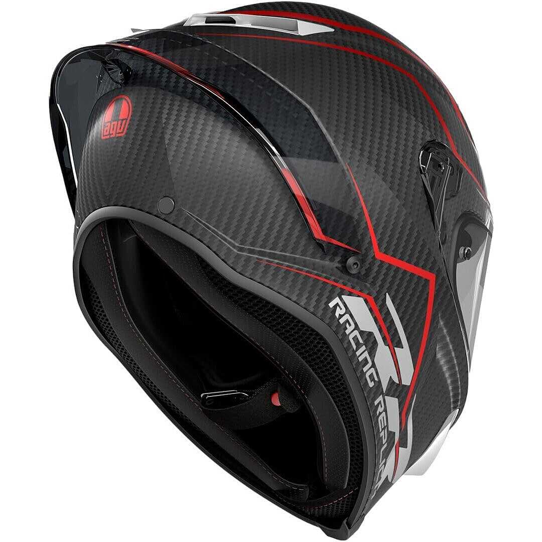 Agv PISTA GP RR PERFORMANTE Full Face Motorcycle Helmet Carbon Red For ...