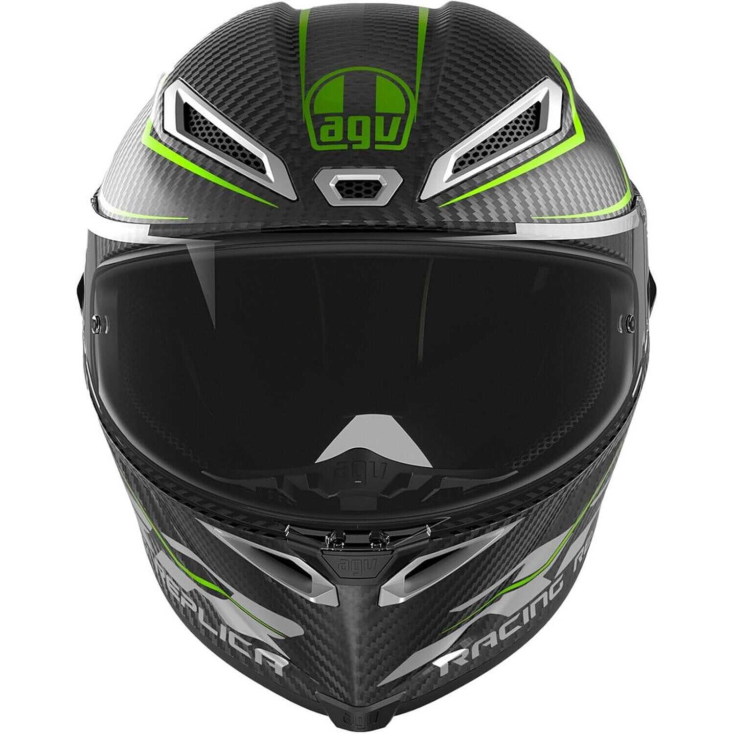 Agv PISTA GP RR PERFORMING Integral-Motorradhelm Carbon Lime Online ...