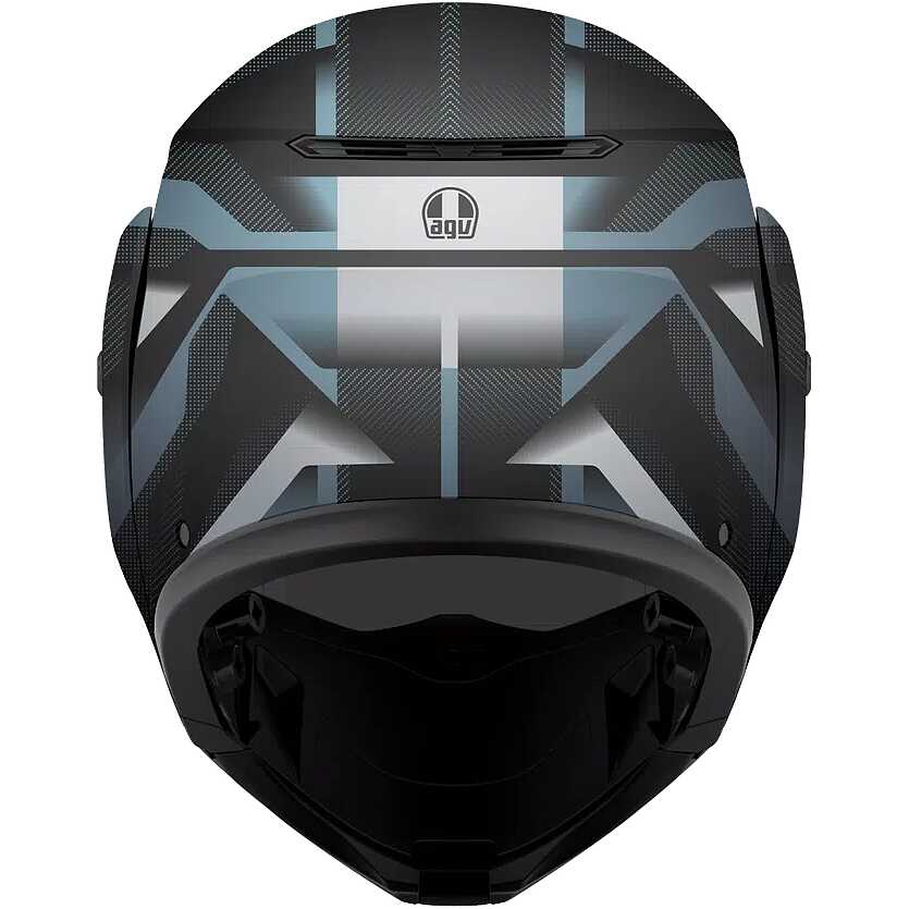 Agv STREETMODULAR LEDRO Modular Motorcycle Helmet P/J Matt Black Powder ...