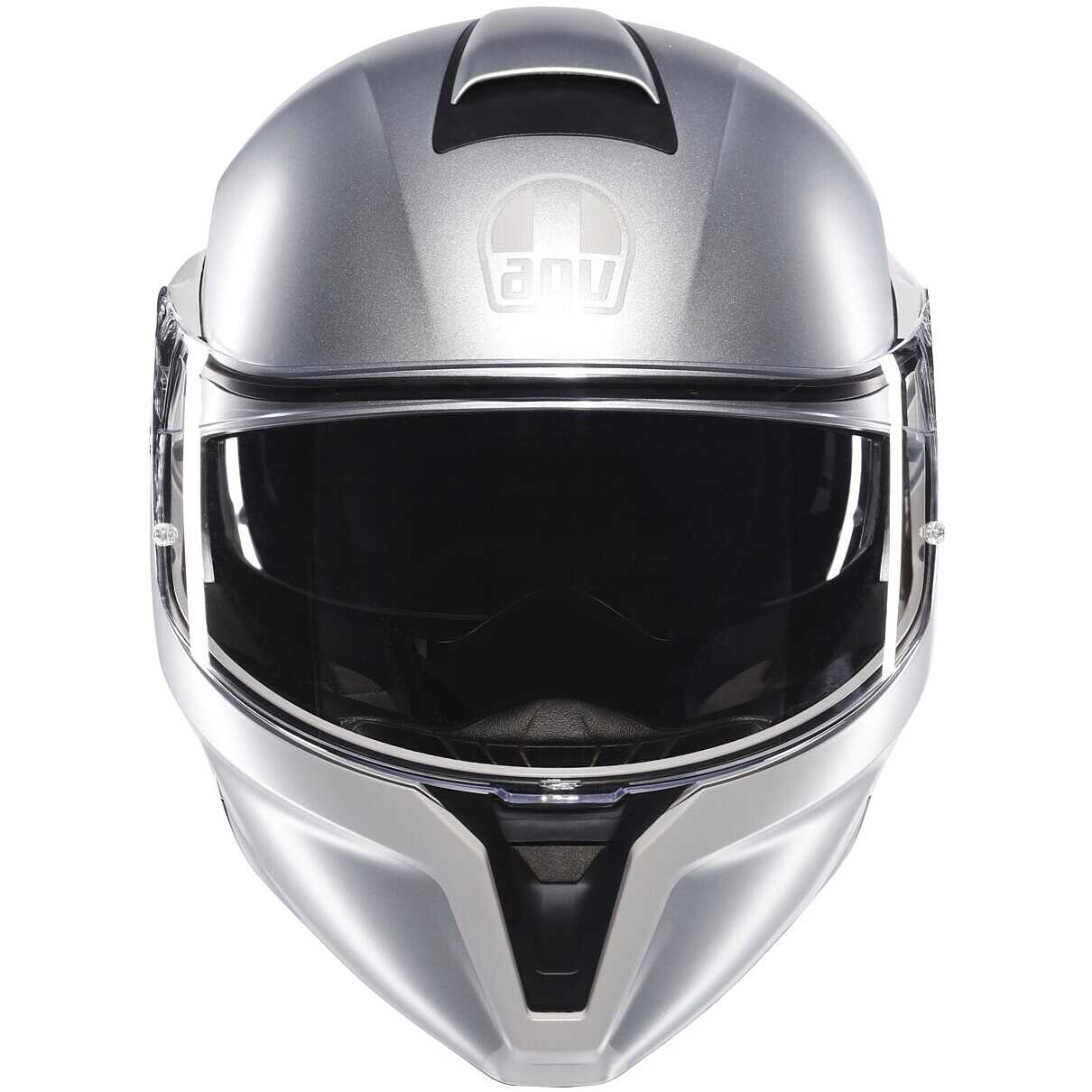 Agv STREETMODULAR LEVICO Modularer Motorradhelm Hellgrau Matt Online ...