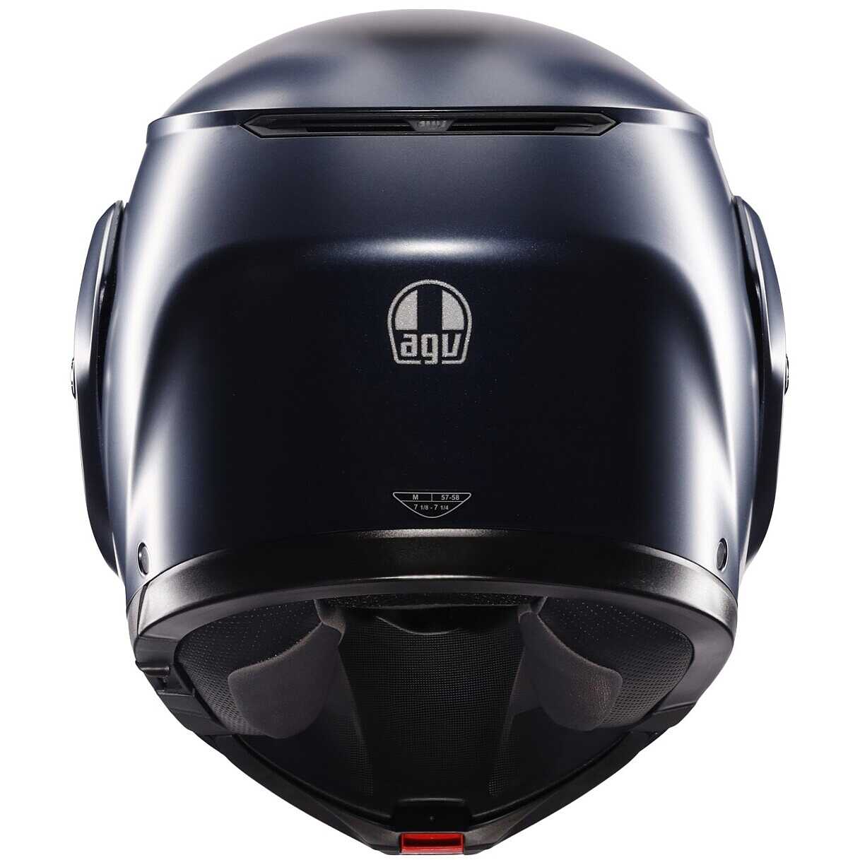 Agv STREETMODULAR Mono Modular Motorcycle Helmet Matt Deep Blue For ...