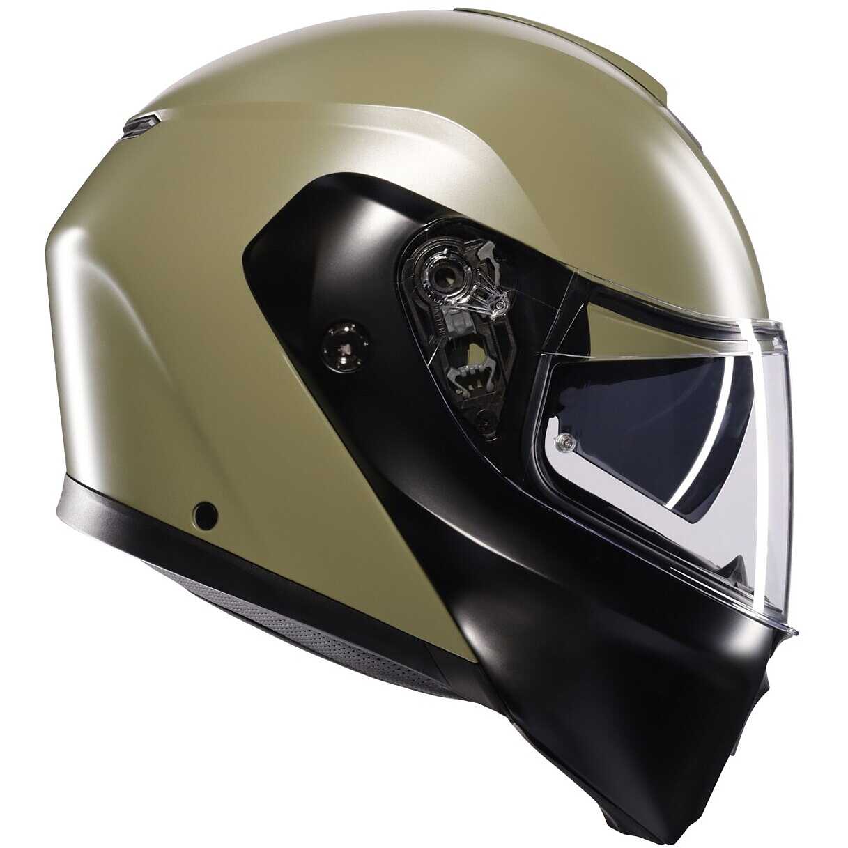 Agv STREETMODULAR Mono Modular Motorcycle Helmet Matt Pastel Green ...