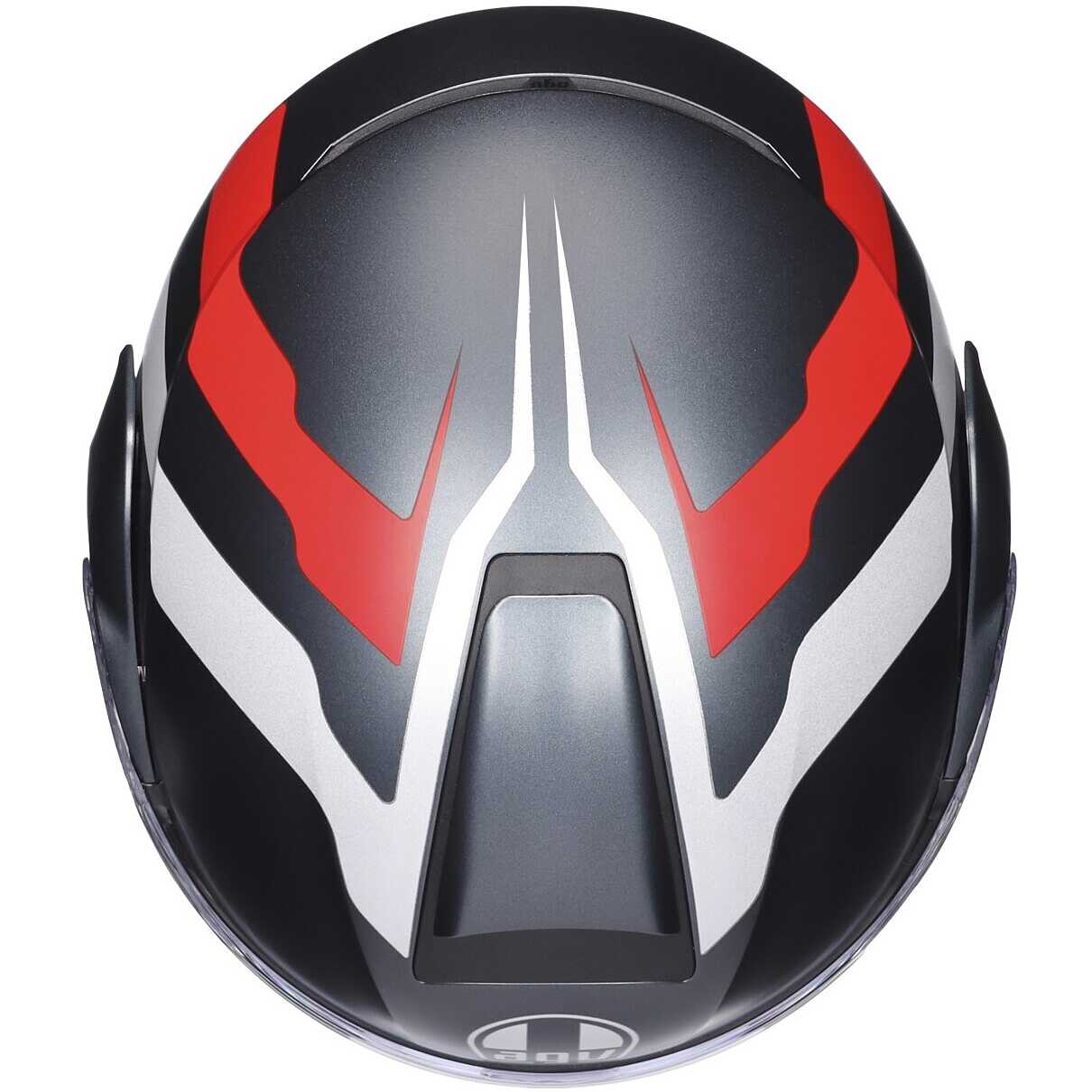 Agv STREETMODULAR RESIA Modular Motorcycle Helmet Matt Grey Silver Red ...