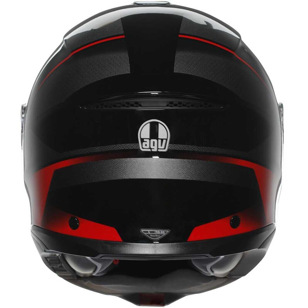Agv TOURMODULAR MULTI PERCEPTION Modular Motorcycle Helmet P/J Black ...