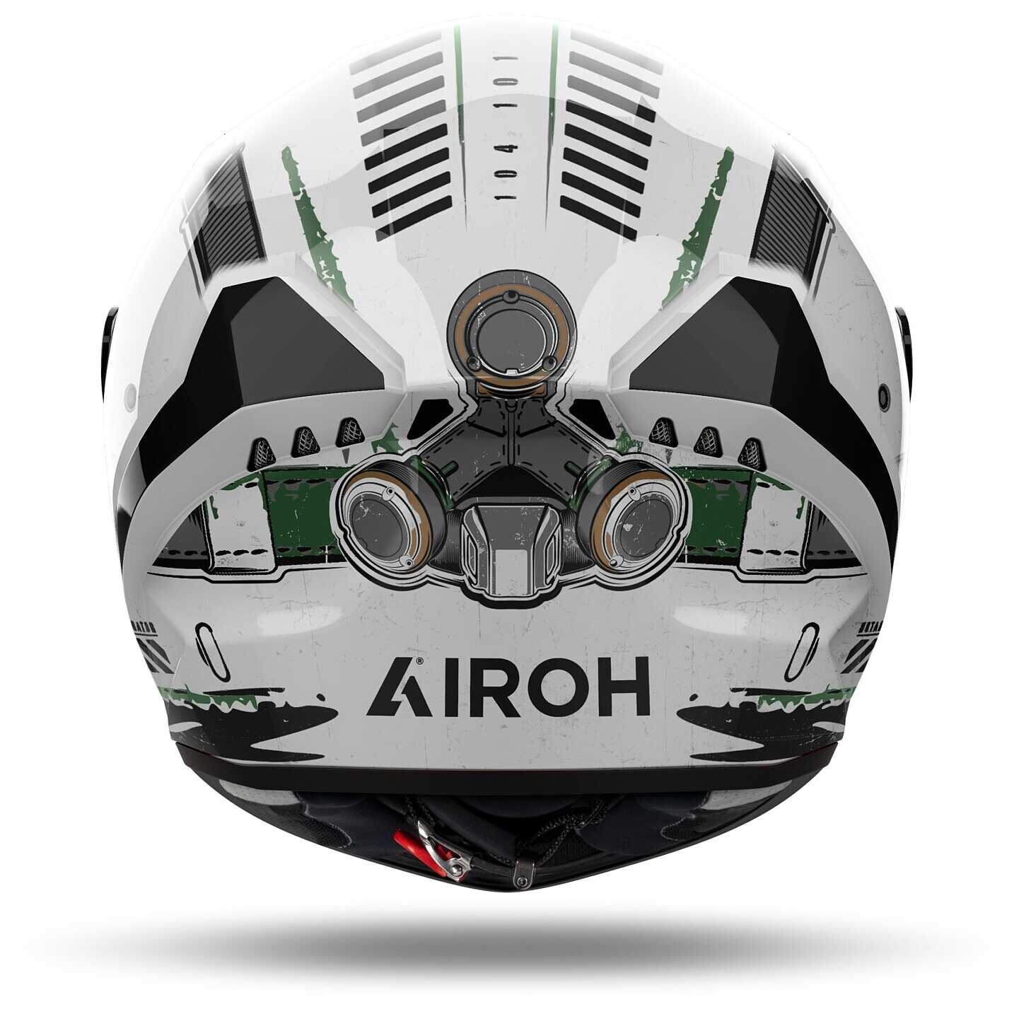 Airoh CONNOR ALLIGATOR Full Face Motorcycle Helmet Glossy For Sale ...