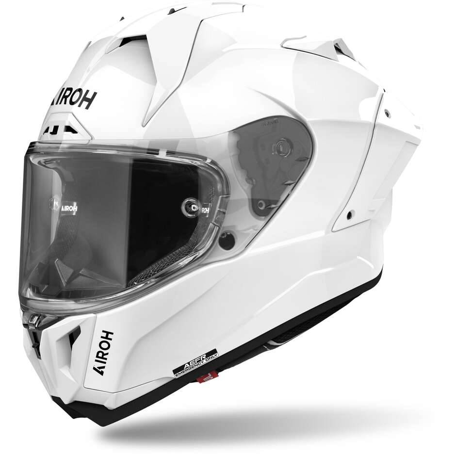 Airoh GP 800 COLOR Full Face Motorcycle Helmet Gloss White For Sale ...