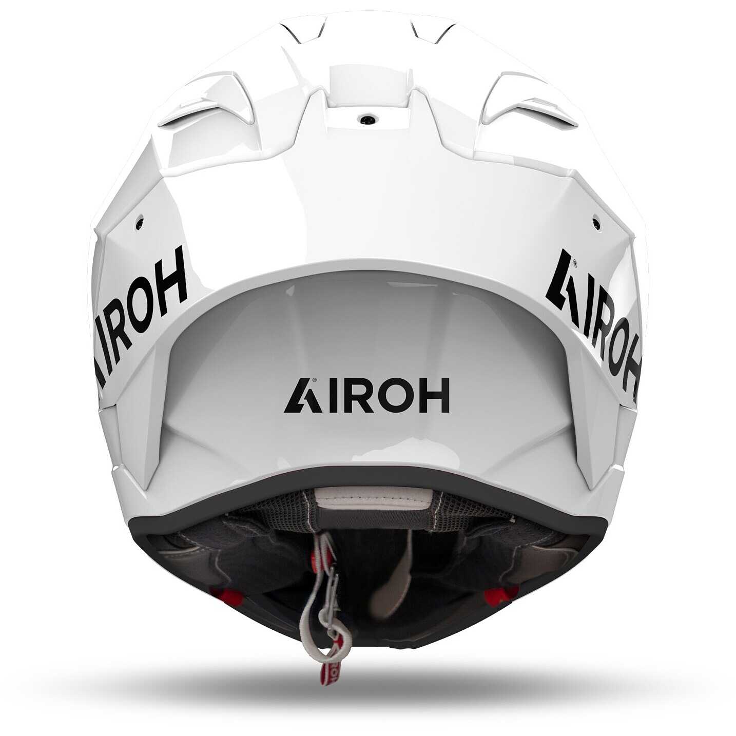 Airoh GP 800 FIM RACING #1 Full Face Motorcycle Helmet, Gloss White For ...