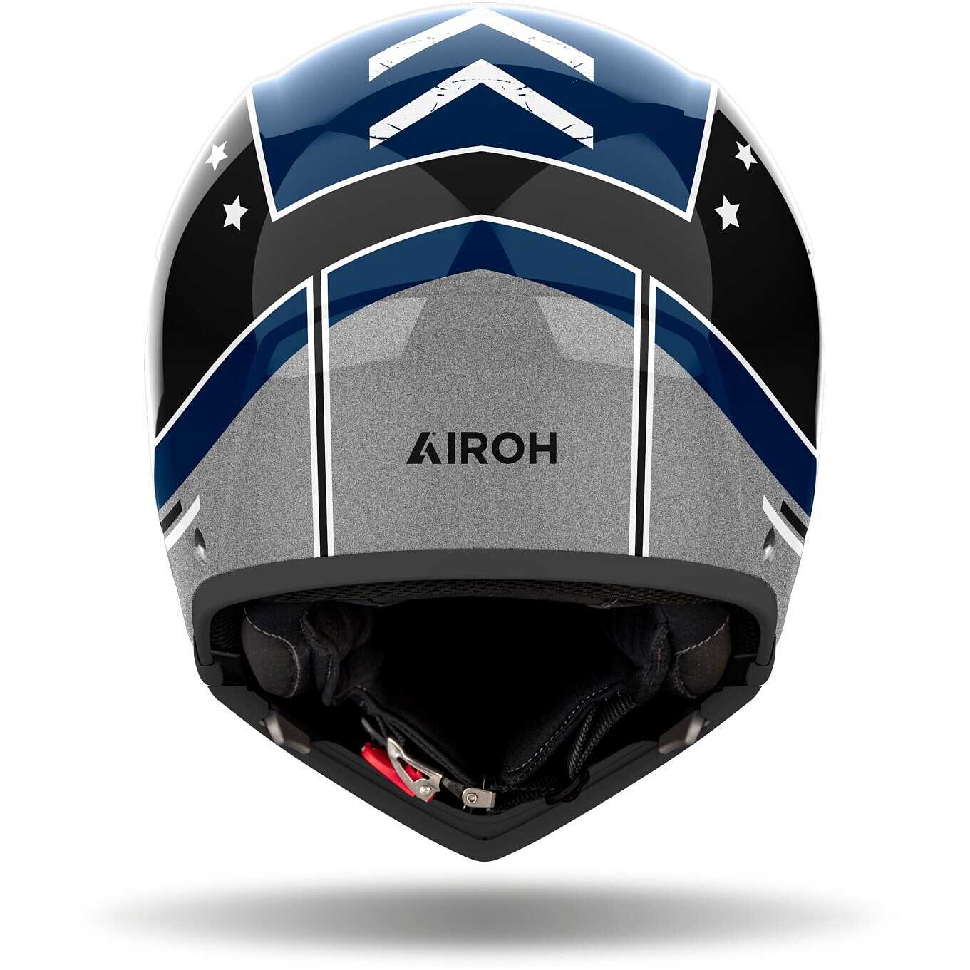 Airoh J110 COMMAND Octane Glossy Jet Motorcycle Helmet For Sale Online ...