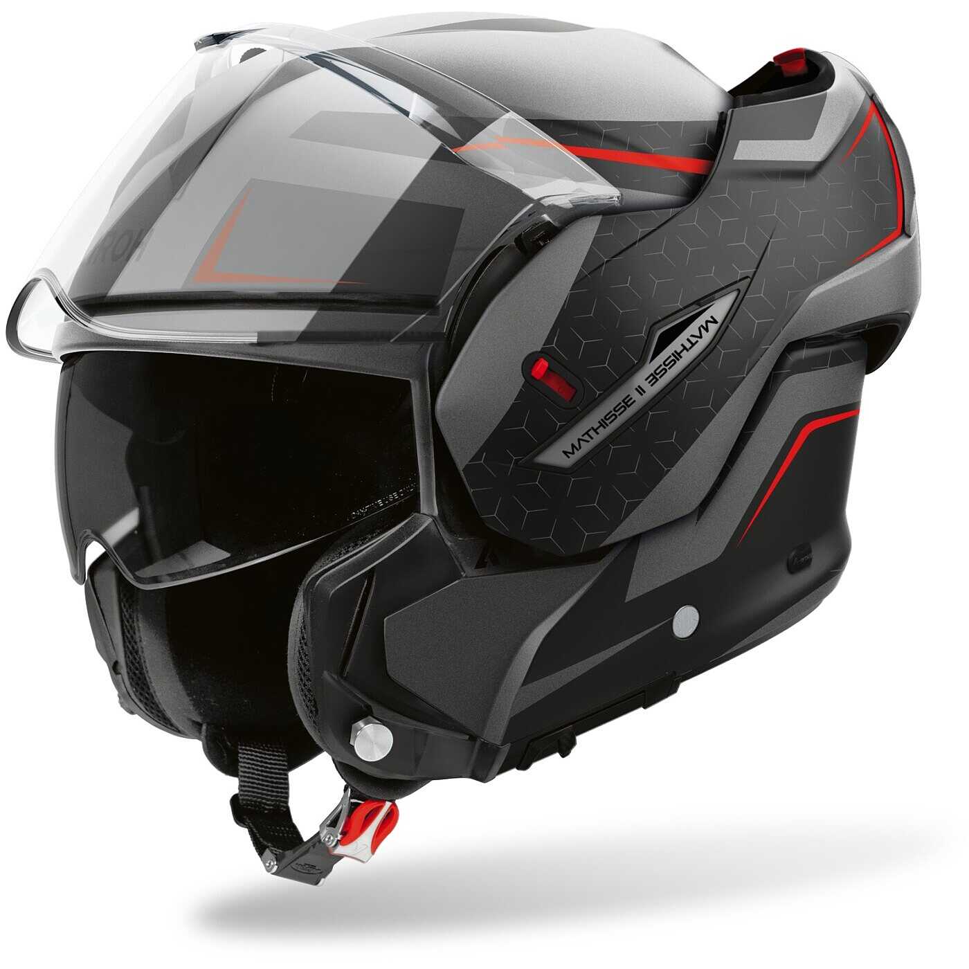 Airoh MATHISSE 2 MAGNET Modular Motorcycle Helmet P/J Matt For Sale ...