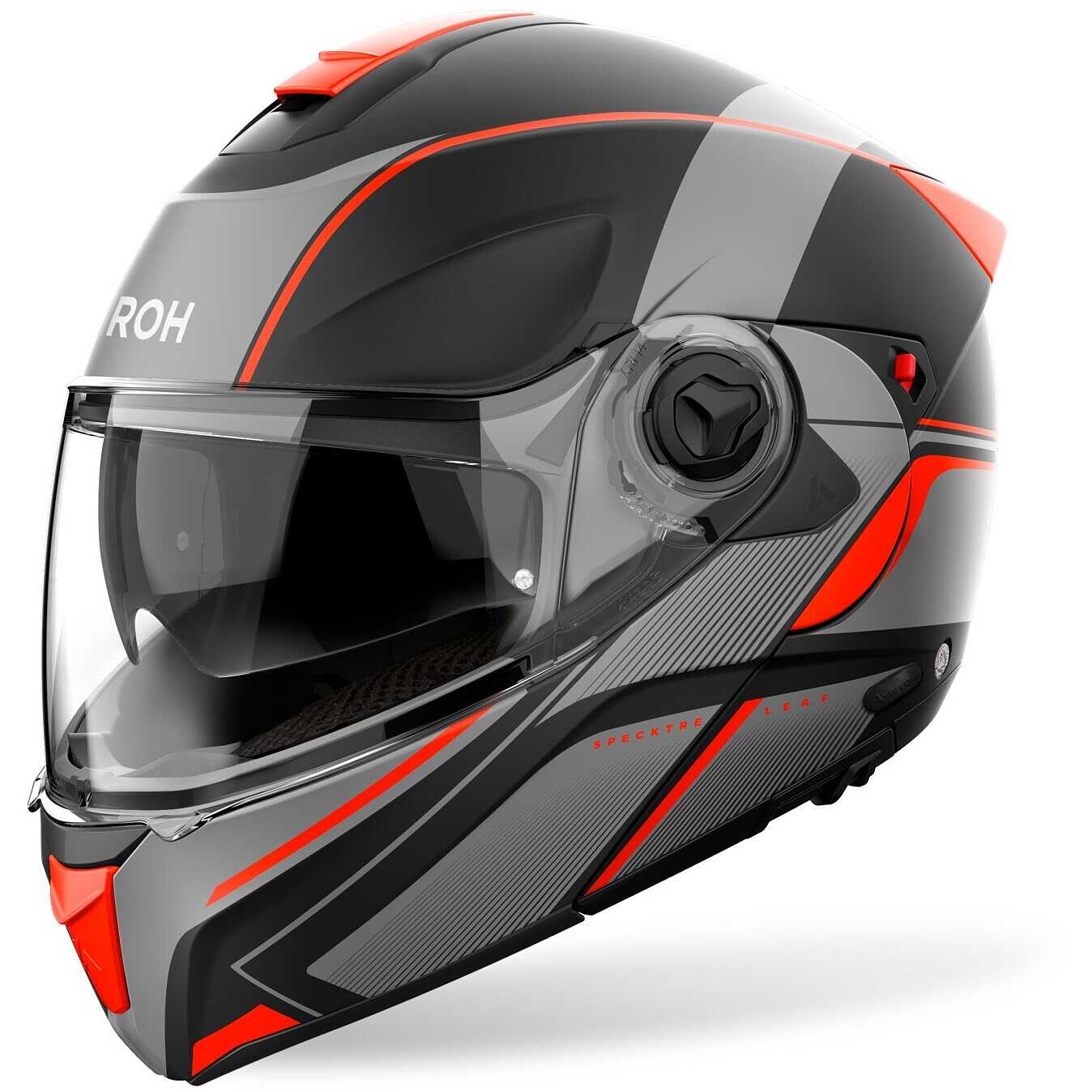 Airoh SPECKTRE LEAF Modular Motorcycle Helmet P/J Matt Orange For Sale ...