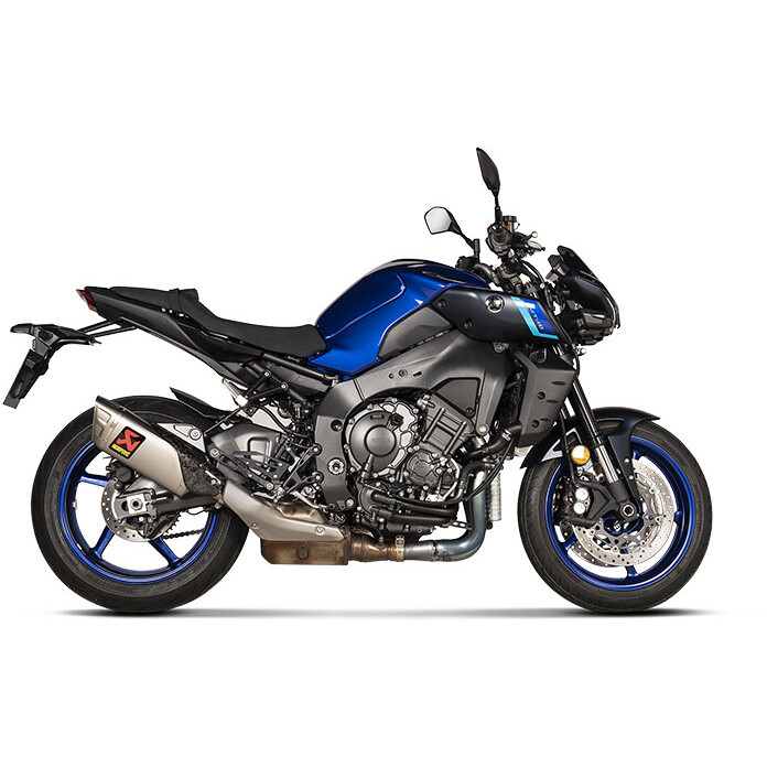 Akrapovic Slip One Line Exhaust S-Y10SO20-HAPLT Titanium Yamaha MT-10 ...