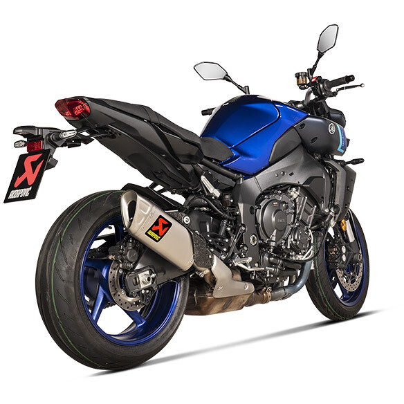 Akrapovic Slip One Line Exhaust S-Y10SO20-HAPLT Titanium Yamaha MT-10 ...