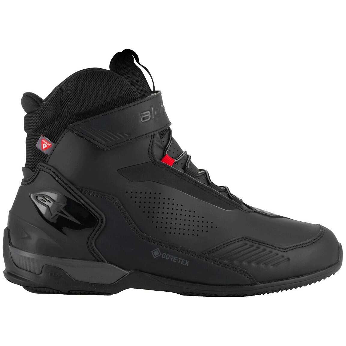 Alpinestars AUSTRAL GORE-TEX Motorcycle Shoes Black Dark Grey For Sale ...