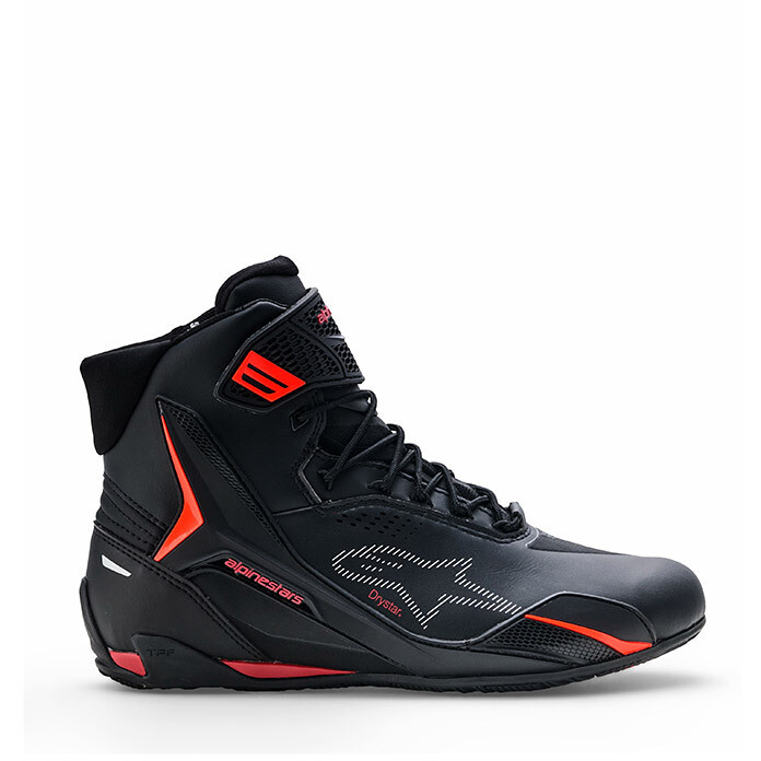 Alpinestars Faster 4 Drystar Technical Motorcycle Shoes Black Red For ...