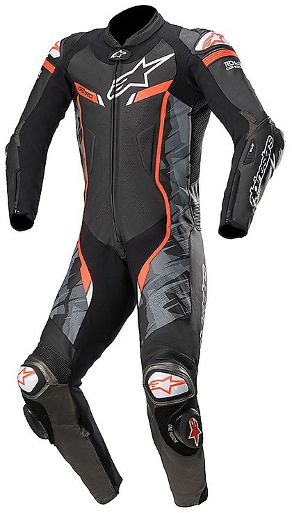 Alpinestars Full Moto Racing Leather Suit PRO PRO v2 1pc Tech-Air ...