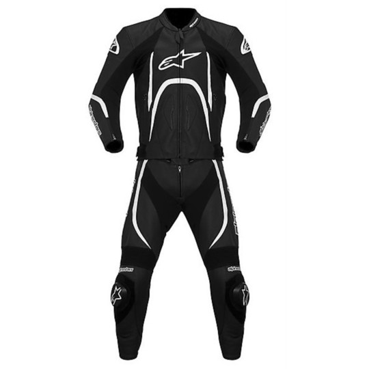 Alpinestars Leather Motorcycle Overalls Divisible ORBITER 2PC LEATHER ...