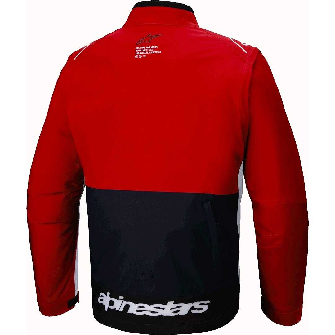 Alpinestars LITE-DURA SOFTSHELL Motocross Enduro Jacket Black Bright Red White For Sale Online ...