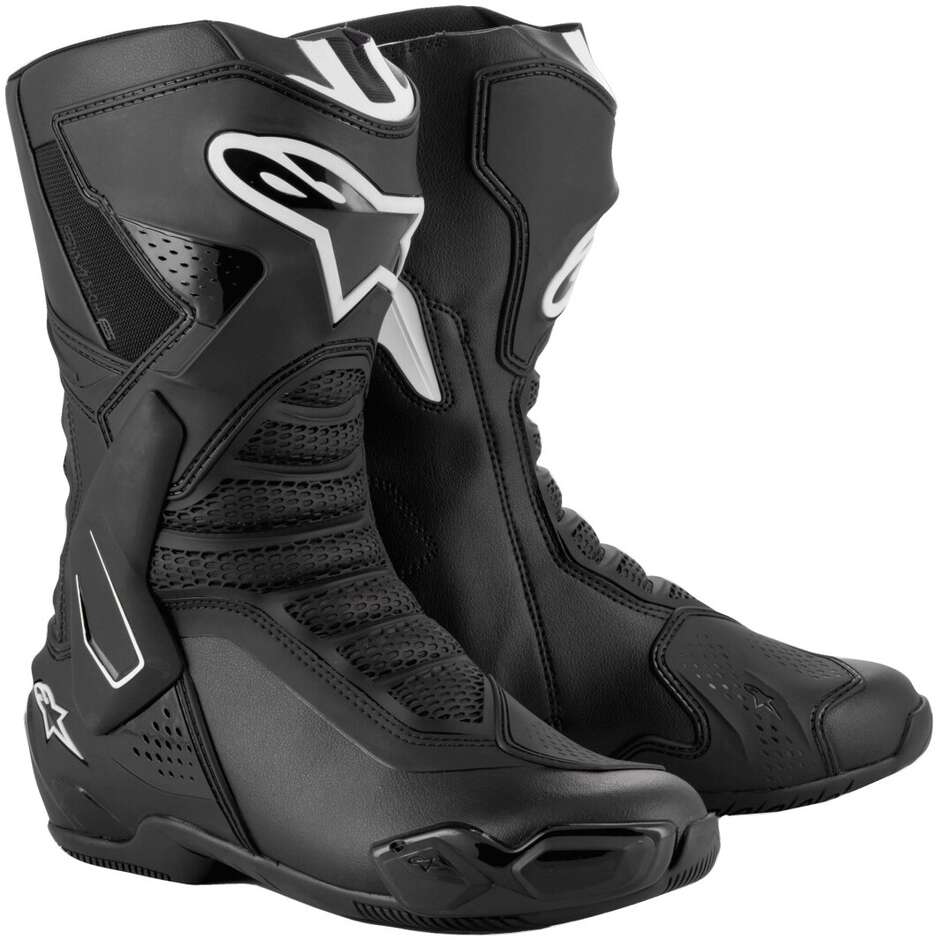 Alpinestars SMX-6 V3 Motorcycle Boots Black White For Sale Online ...
