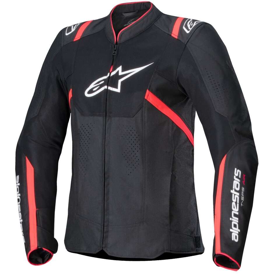 Alpinestars STELLA T-SPS AIR V2 Women's Summer Motorcycle Jacket Black ...