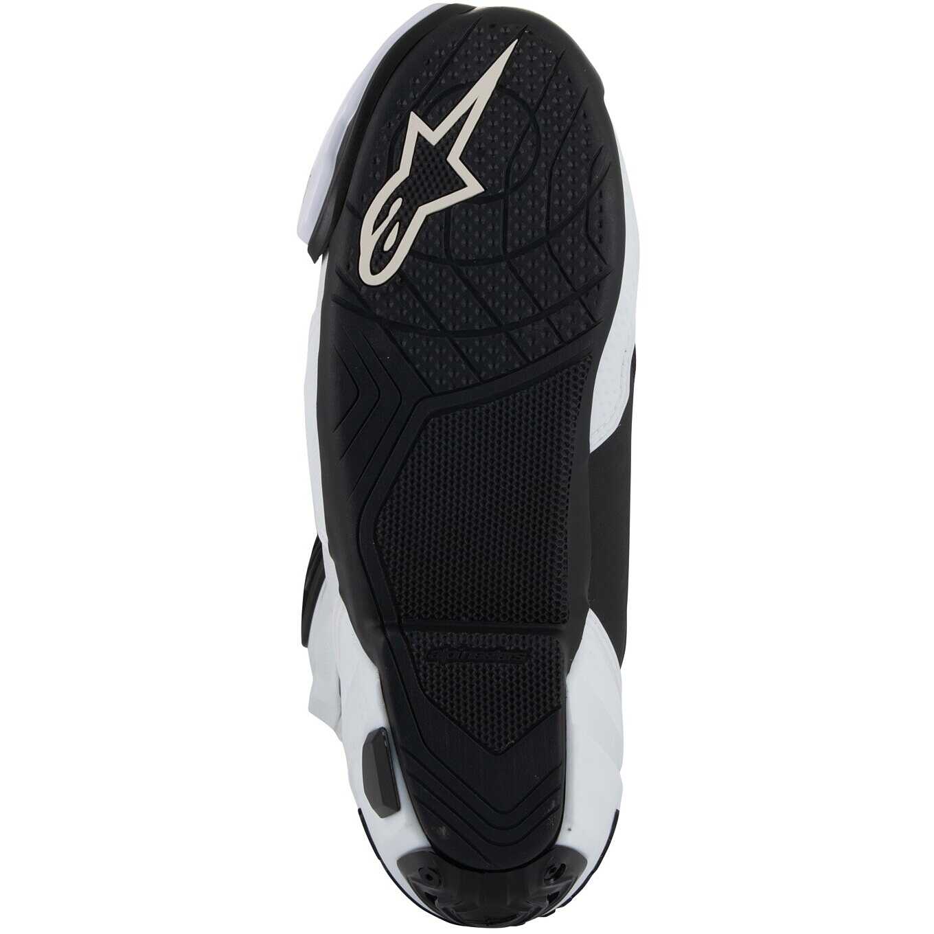 Alpinestars SUPERTECH R VENTED Motorcycle Boots White Grey Black For ...