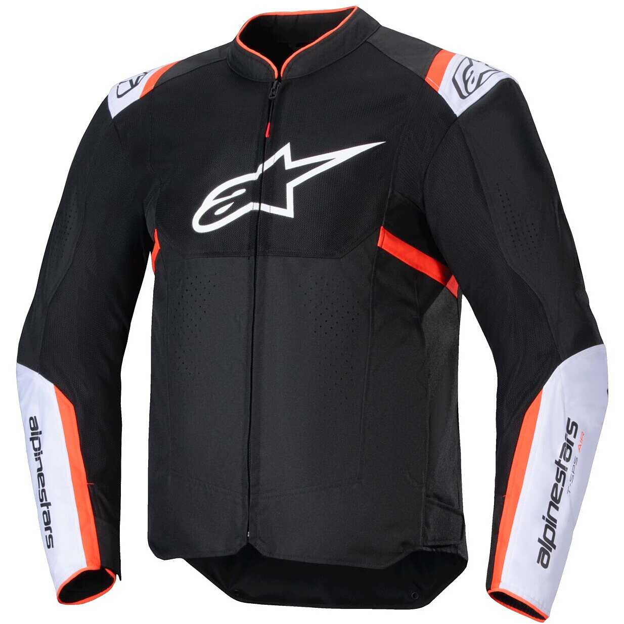 Jacke Schwarz Wei Rot