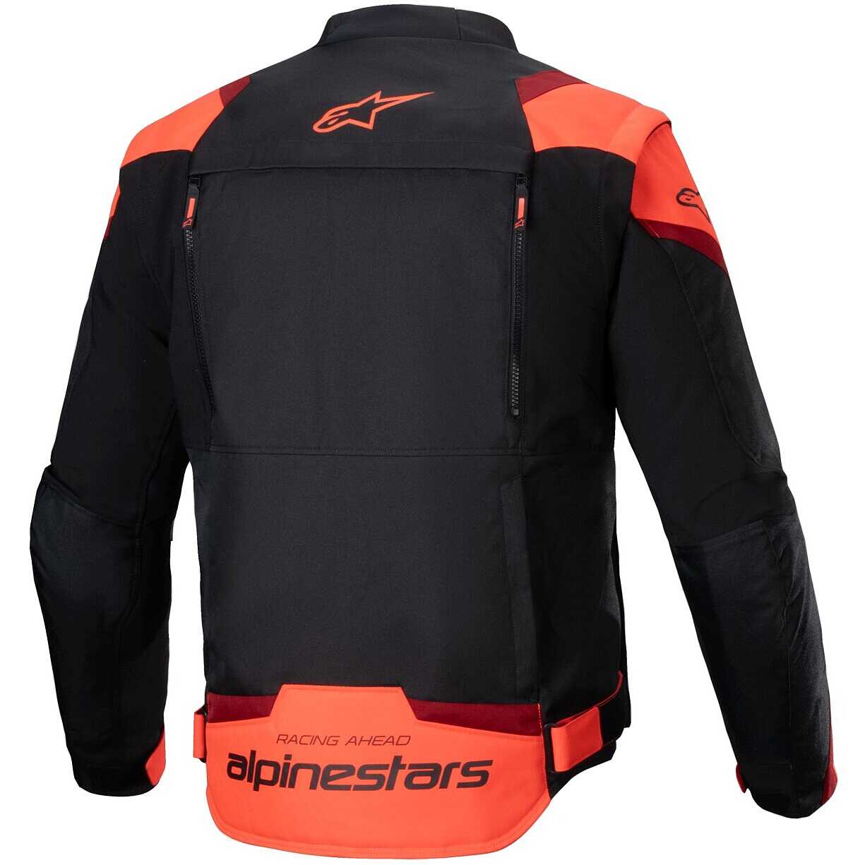 Alpinestars T-STUNT AIR Summer Motorcycle Jacket Black Red Fluorescent ...