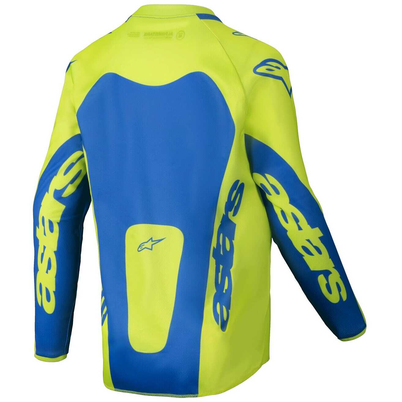 Alpinestars YOUTH RACER VEIL Kids Motocross Enduro Jersey Yellow Fluo ...
