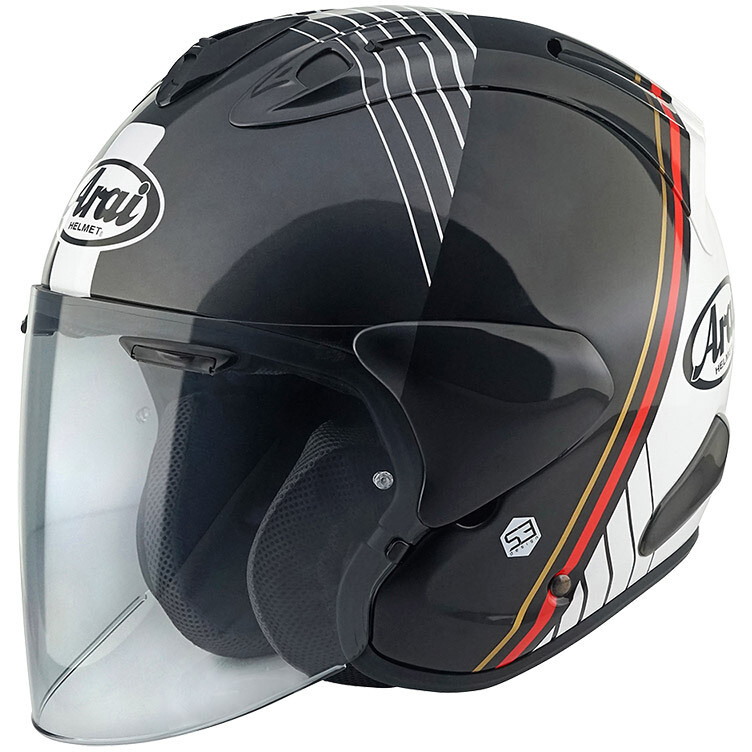 Arai SZ-R EVO Temu White Jet Motorcycle Helmet For Sale Online ...