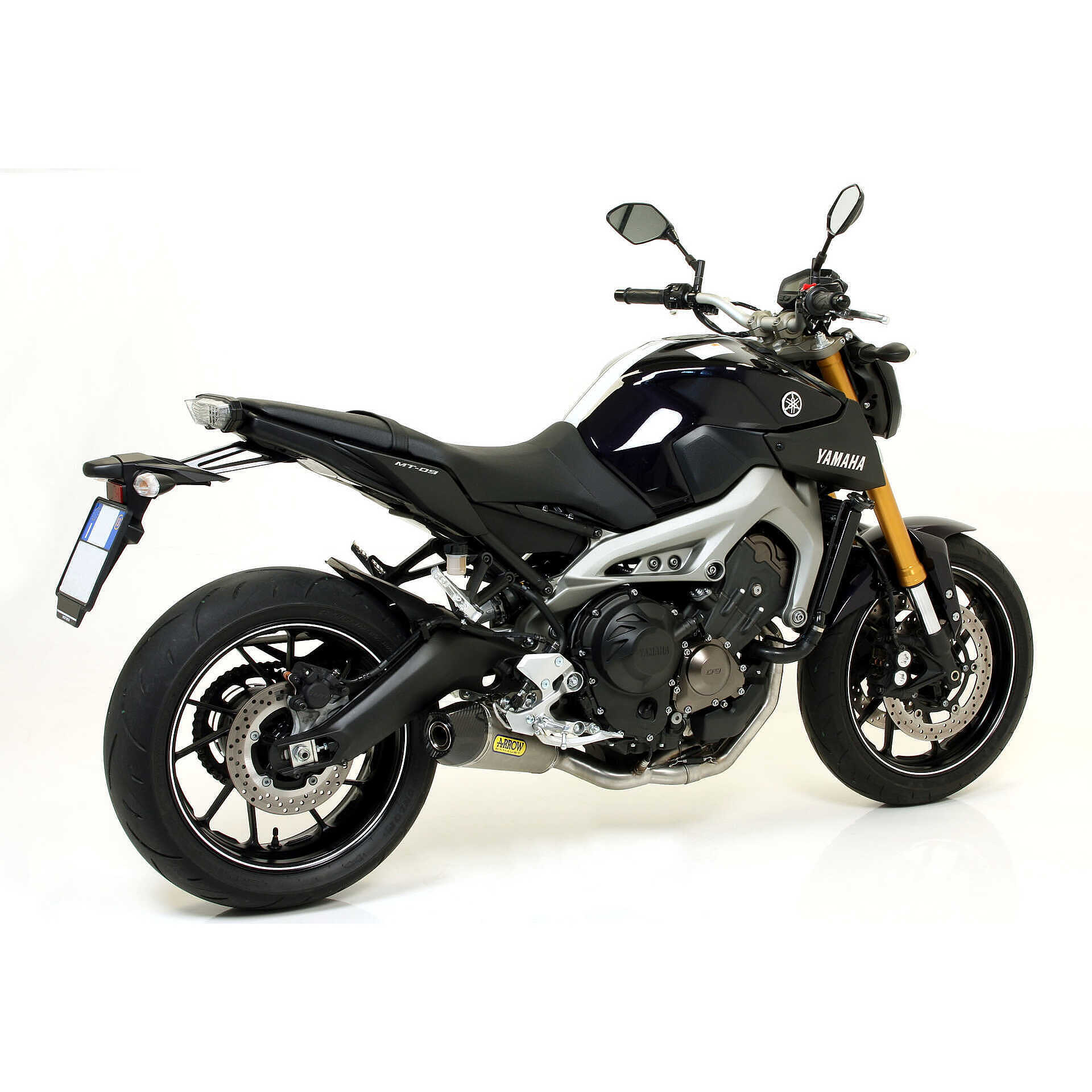 Arrow approved catalytic collectors for Yamaha MT-09 (13-20) / TRACER 900 (15-20) / TRACER 900 ...