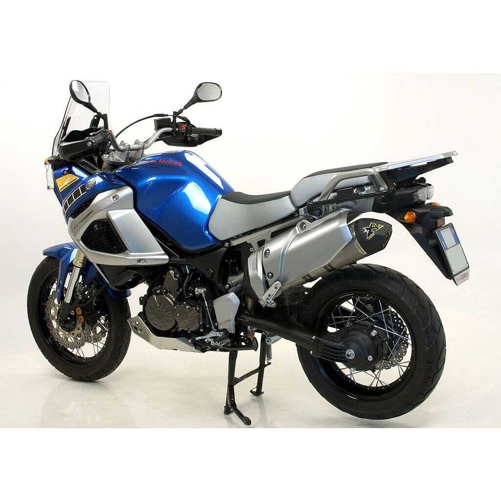 Arrow Maxi Race-Tech Approved titanium exhaust with carby end cap for ...