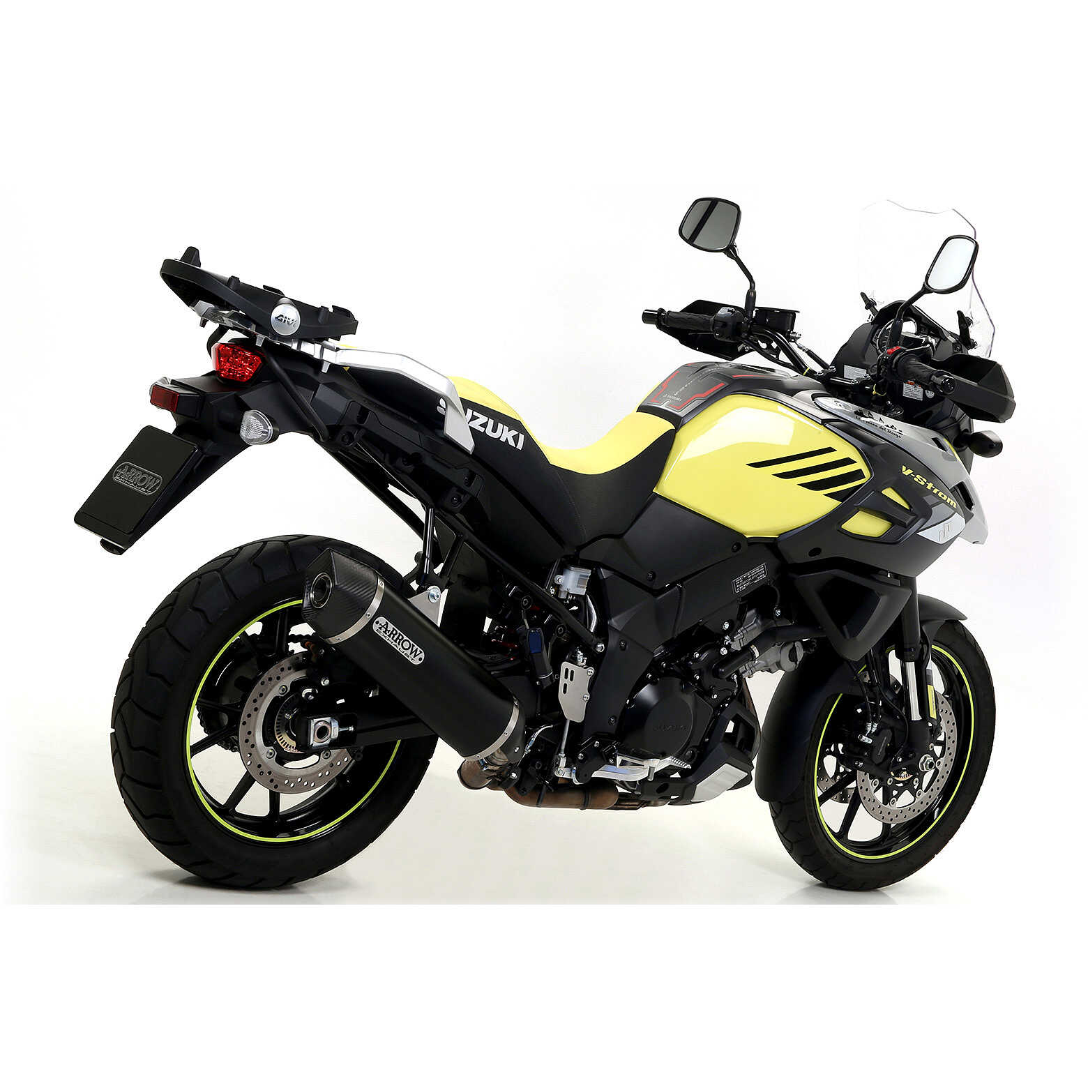 Arrow Maxi Race-Tech Dark Aluminum Exhaust with Carby End Cap for ...