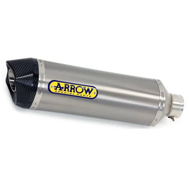 Arrow Race-Tech Titanium Silencer with Carby End Cap for KTM 690 SMC R ...